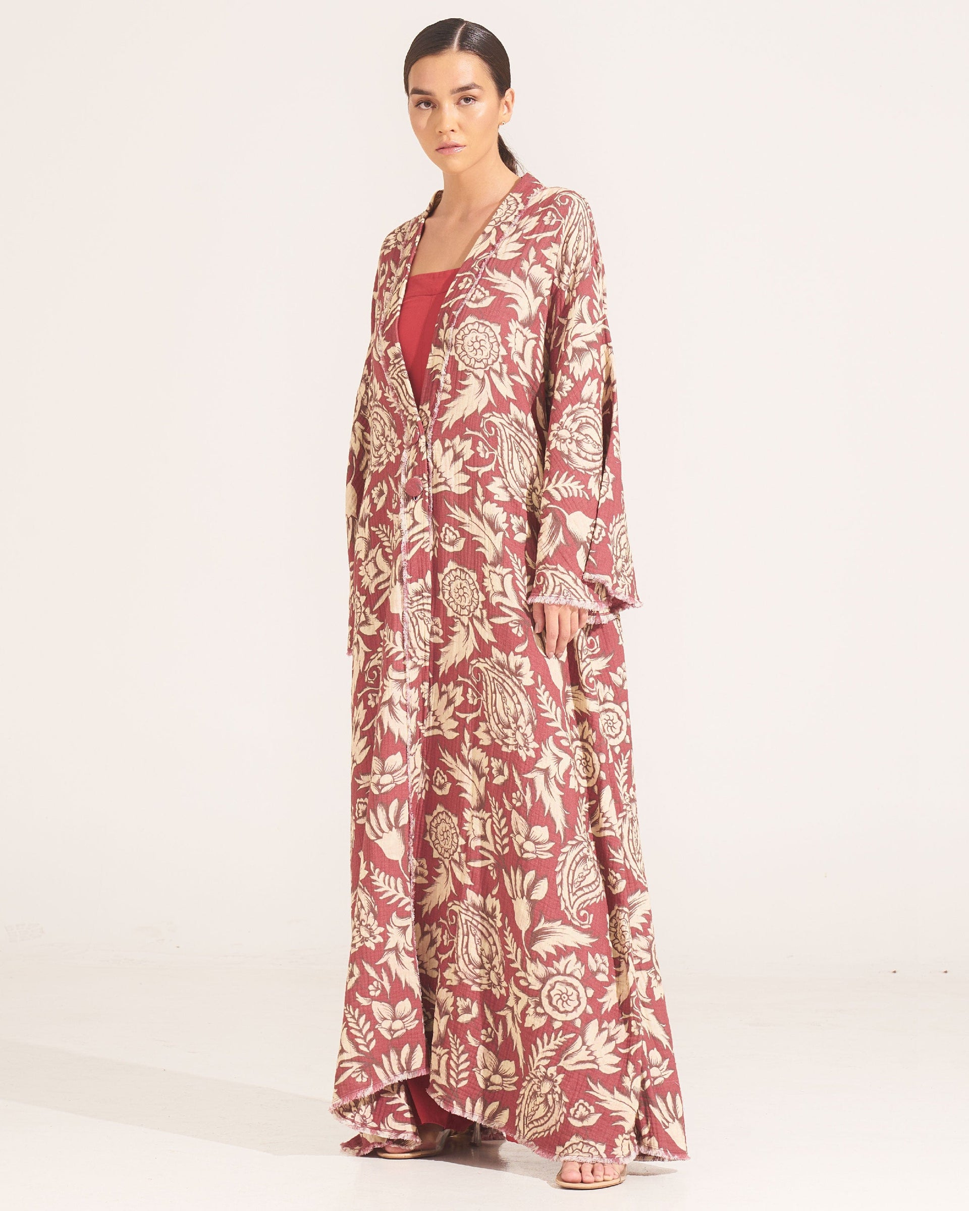 Carson Robe Florentina Scarlet – Morrato Bali