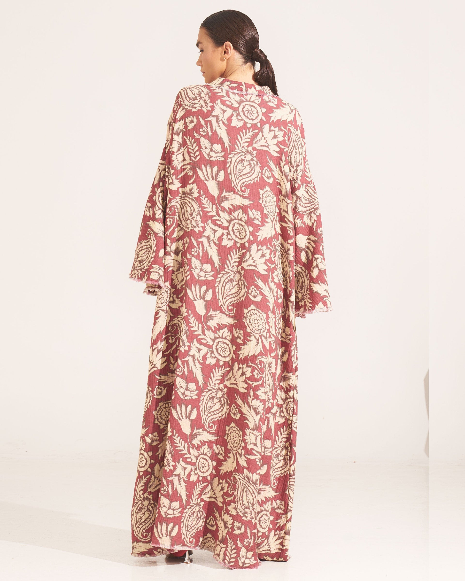 Carson Robe Florentina Scarlet – Morrato Bali