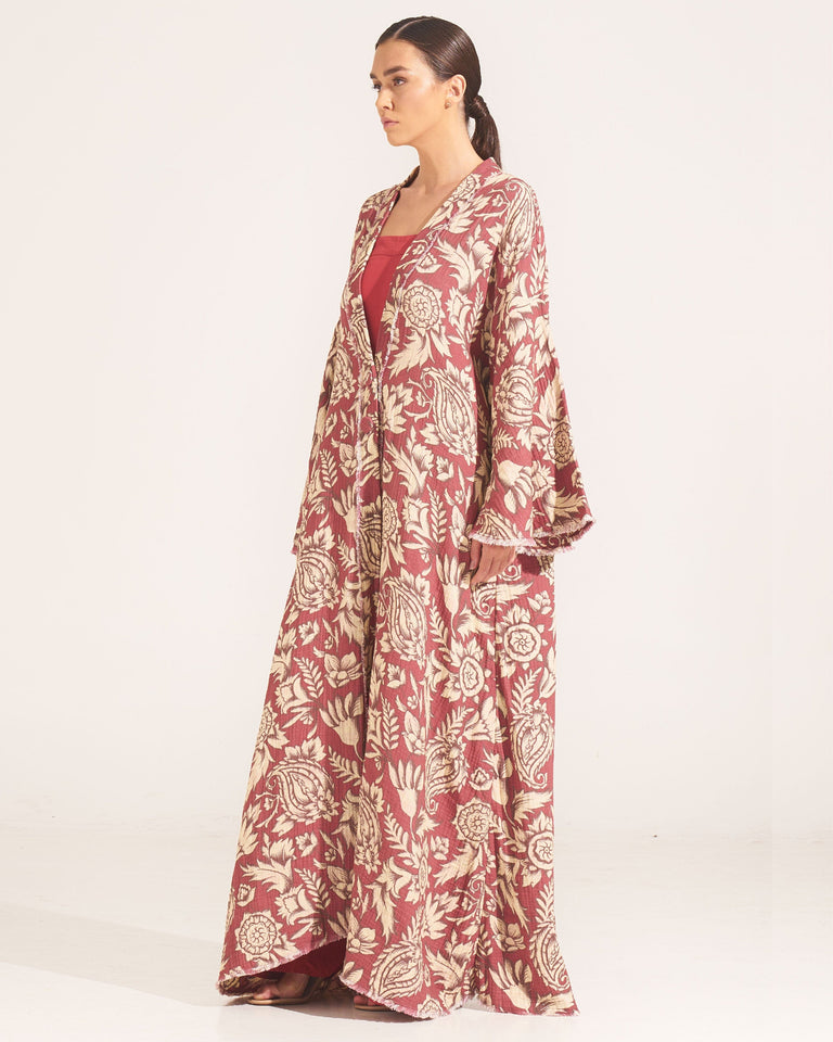 Carson Robe Florentina Scarlet – Morrato Bali